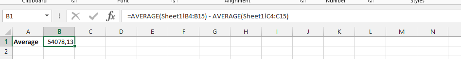 Average Function and Ten Different Ways to Use It | Microsoft Excel ...