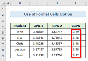 How to Set Decimal Places in Excel with Formula (5 Effective Ways ...